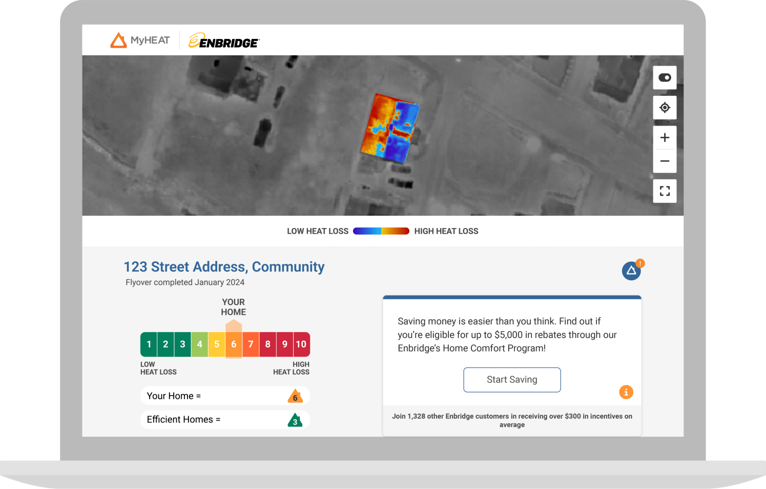 Discover Your Home’s Heat Loss With MyHEAT Thermal Map – Take Action ...